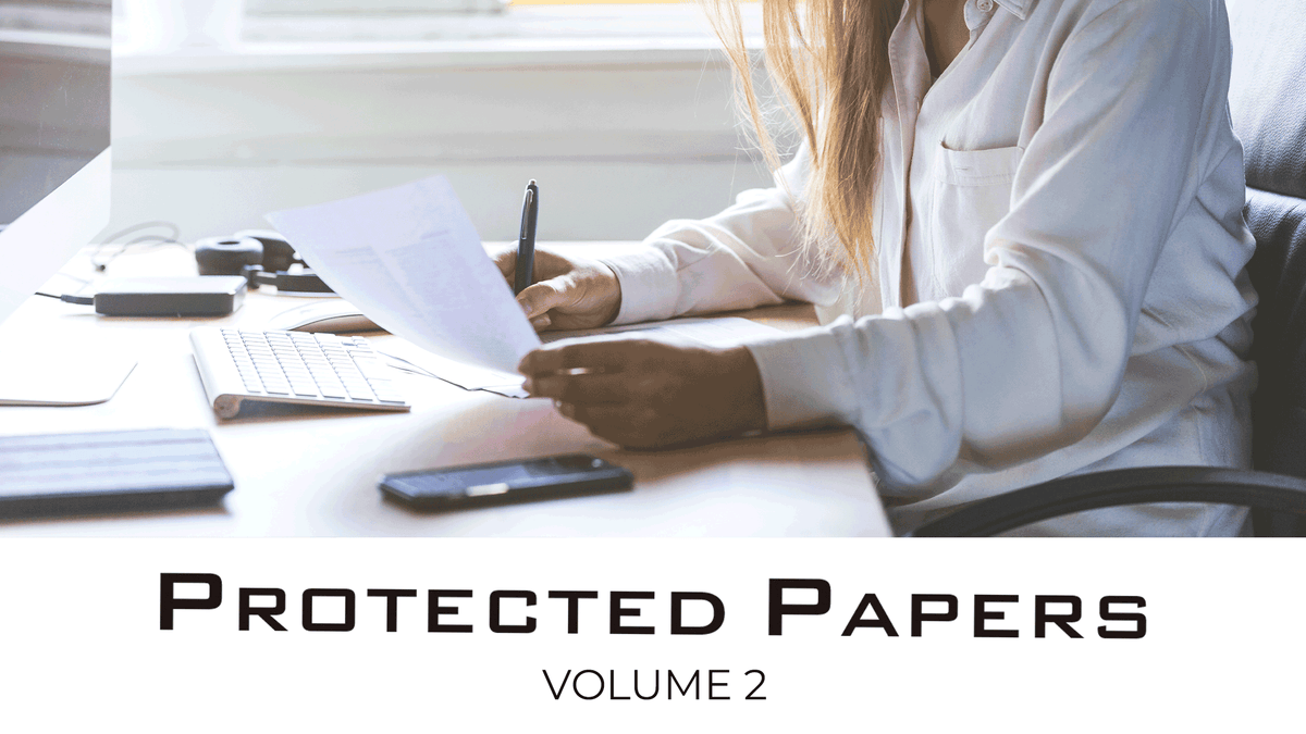 The Protected Papers Report 2 — protected-papers